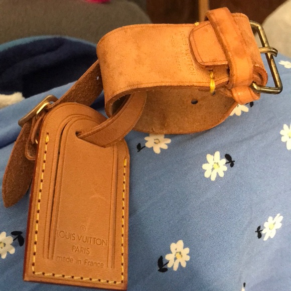 Louis Vuitton | Other | Authentic Lv Name Tag | Poshmark